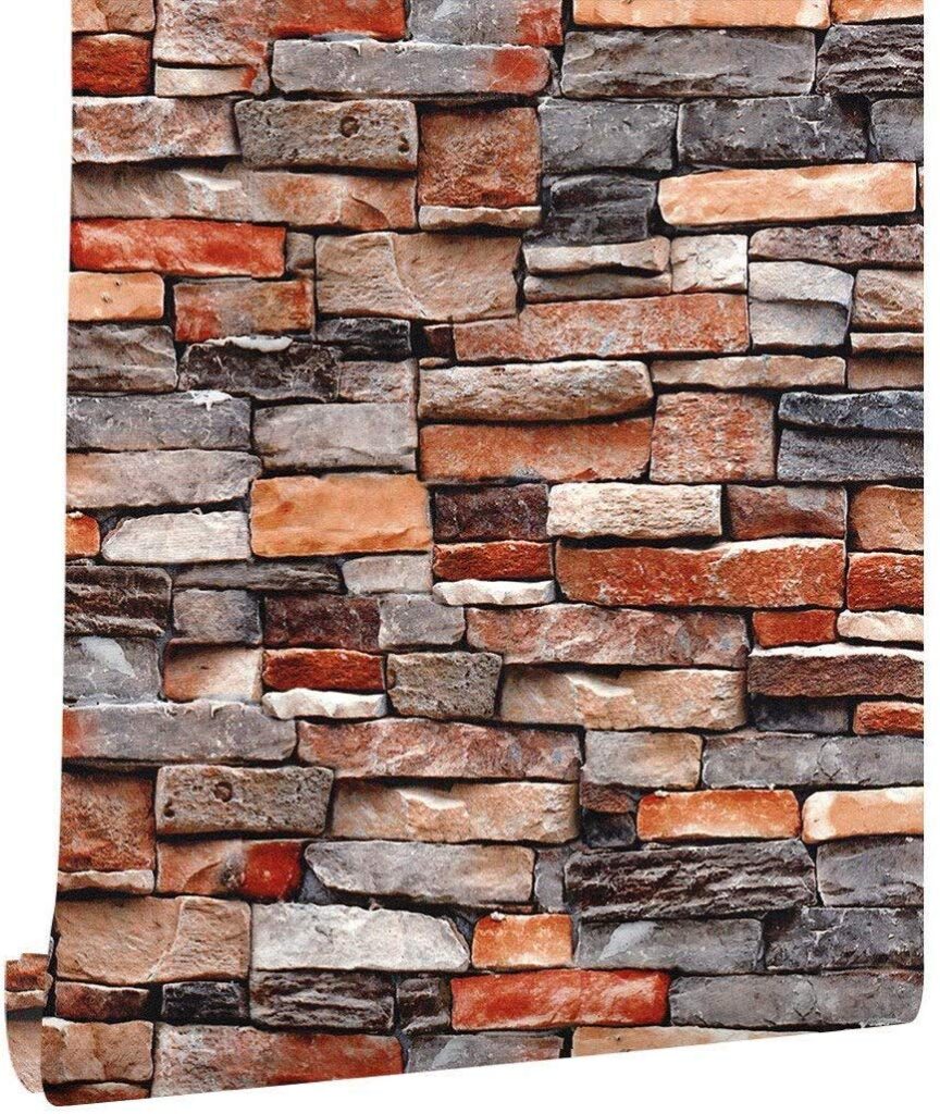 Best Price Stone Wallpaper for Walls | Rs. 1450 per roll | Ready Stock