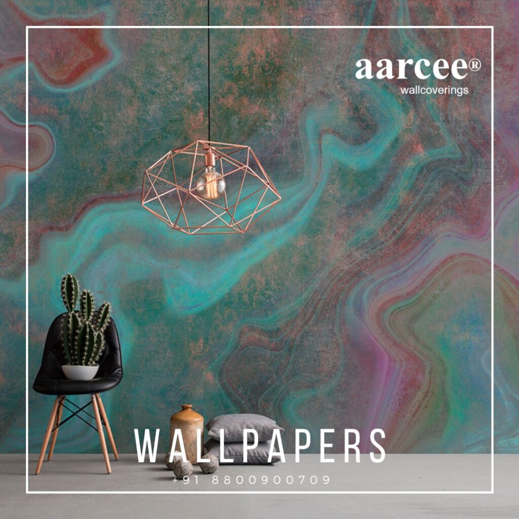Latest Wallpaper designs for Walls | Home and Office Interiors | Aarcee